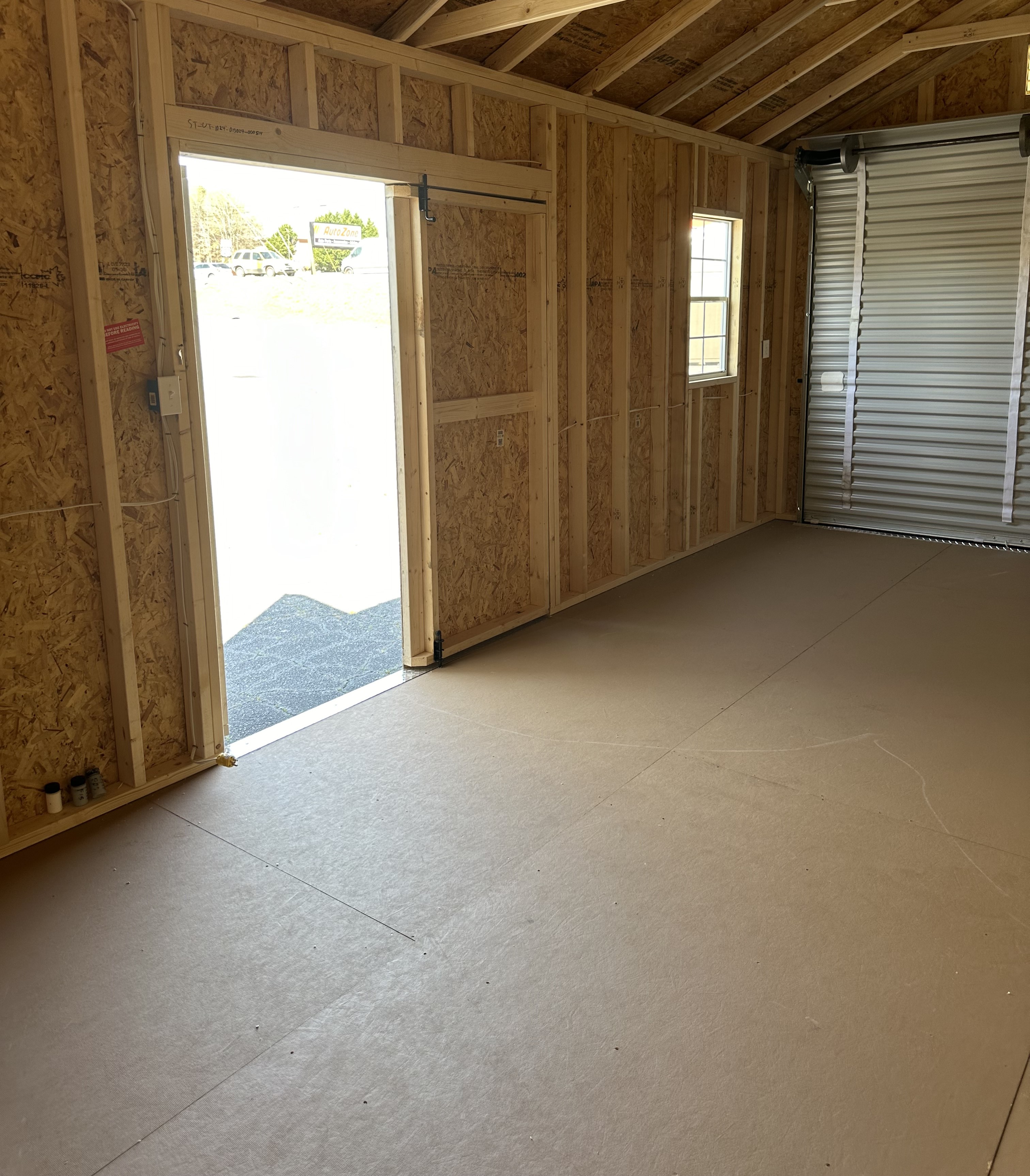 10 x 24 Standard Grey Utility Building Shed | Storage Buildings