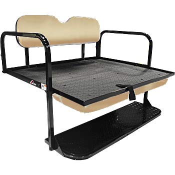 Club Car DS Folding Rear Seat - Buff | Seat Kit Club Car