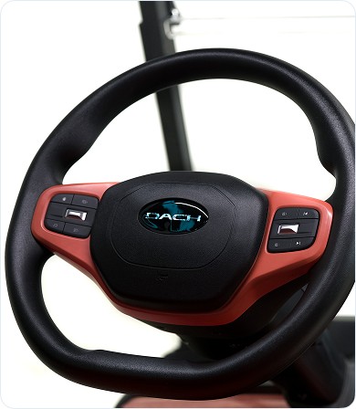 Black Dach Apollo Explorer Lithium Golf Cart | Golf Carts - Lifted